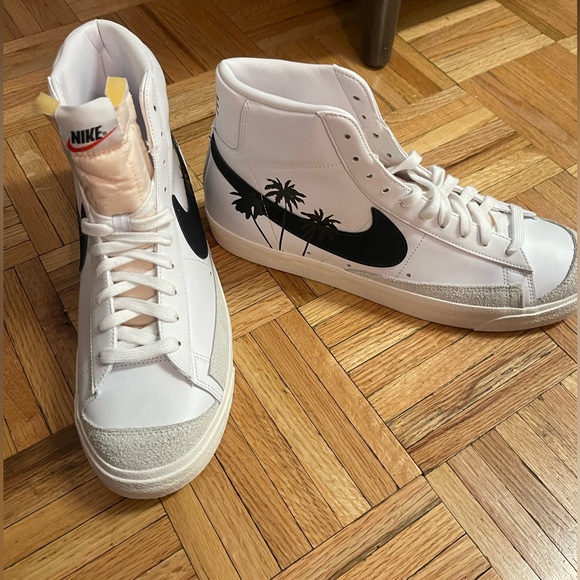 Nike | Shoes | Never Worn New With Box Custom Nike Blazer Mid 77 Vintage 25 Us | Poshmark